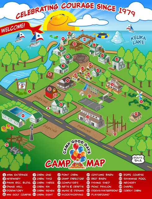 Camp Map | Camp Good Days